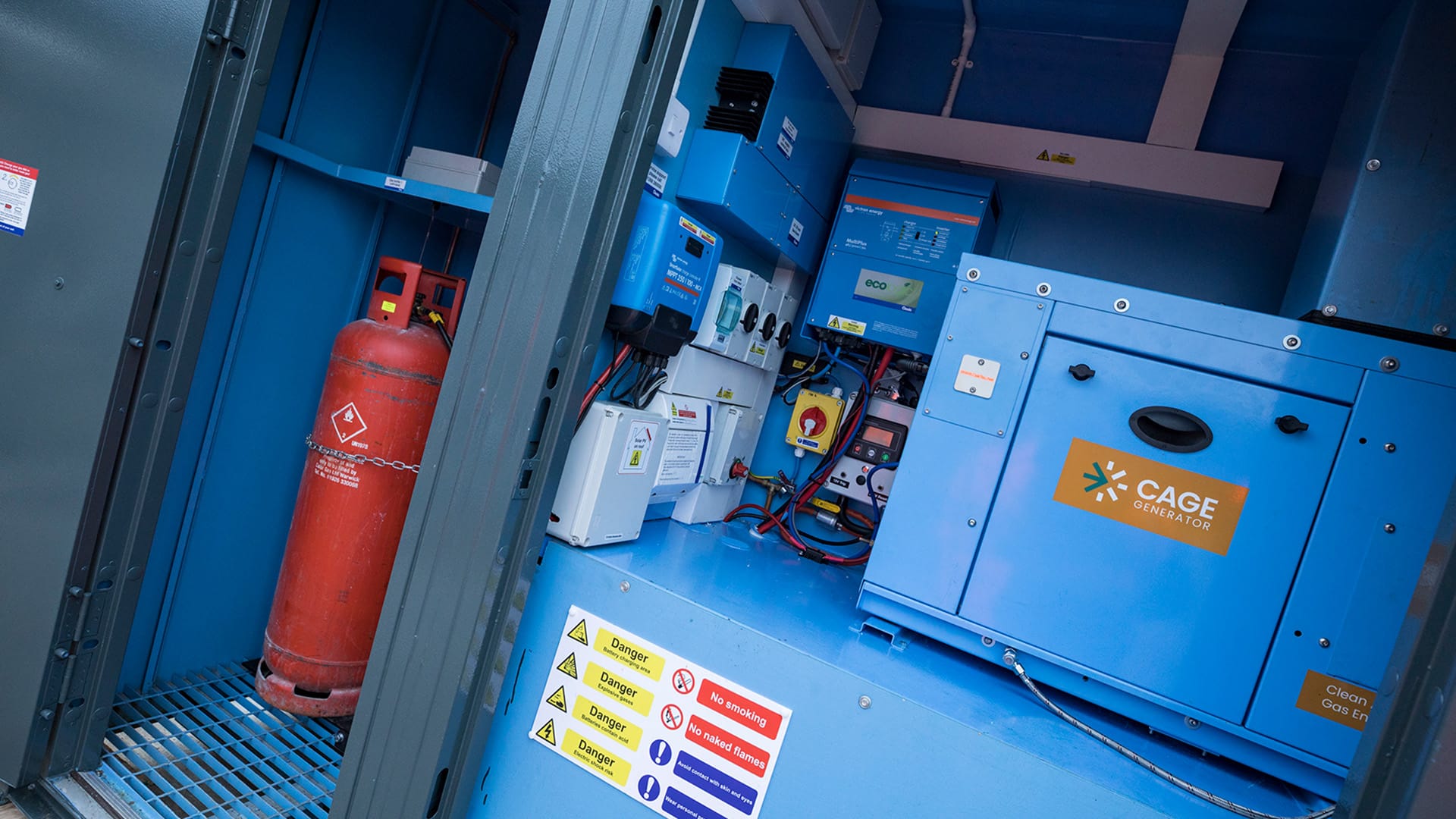 Replacement of diesel engines | Cage Technologies