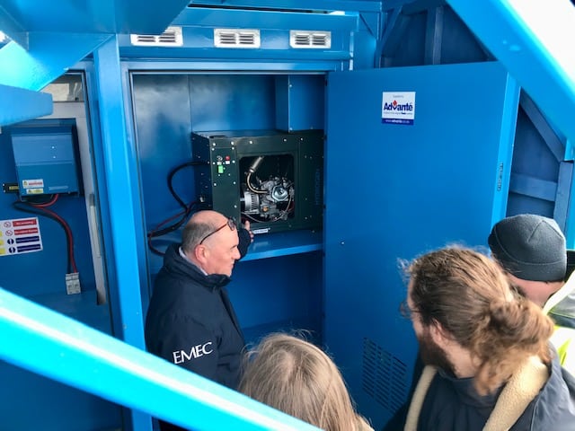 CAGE launches hydrogen generator on Orkney | Cage Technologies
