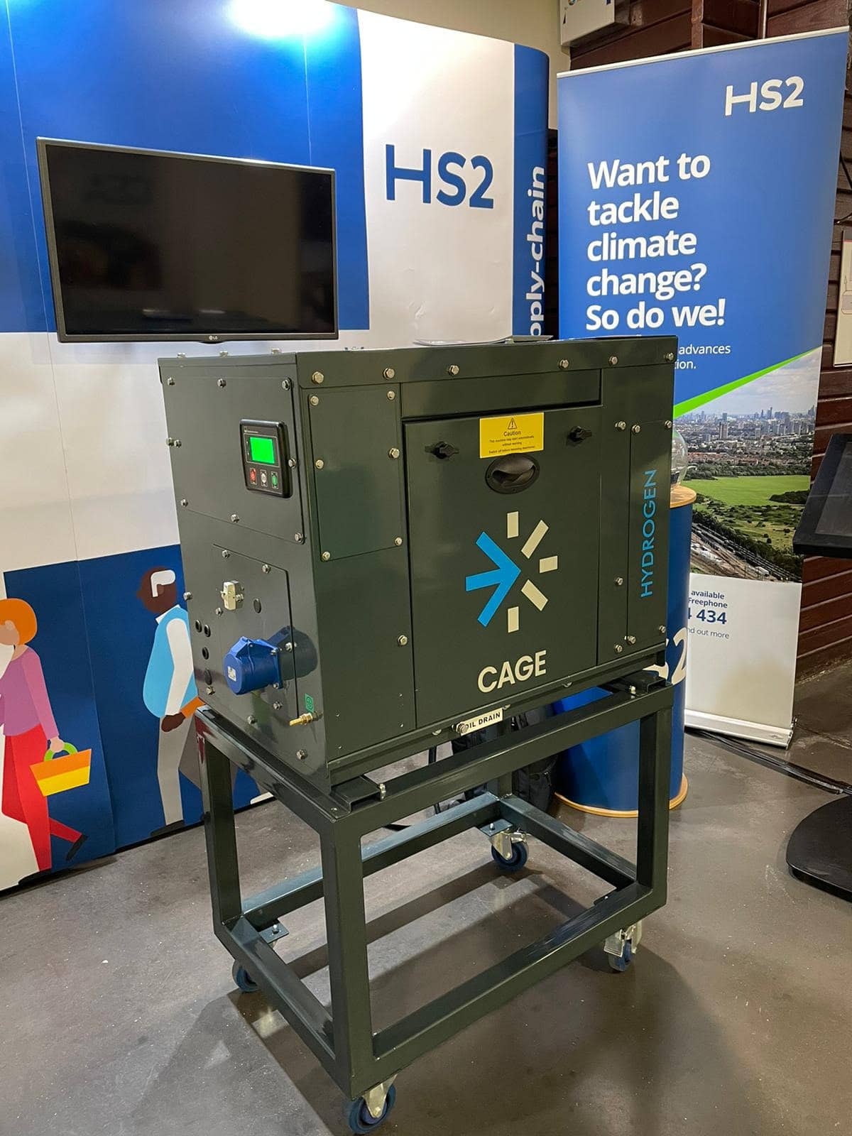 CAGE hydrogen generator on tour | Cage Technologies